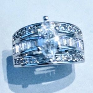 Jewelry | 525 Marquise Cut Fashion Cz Ring 67 | Poshmark